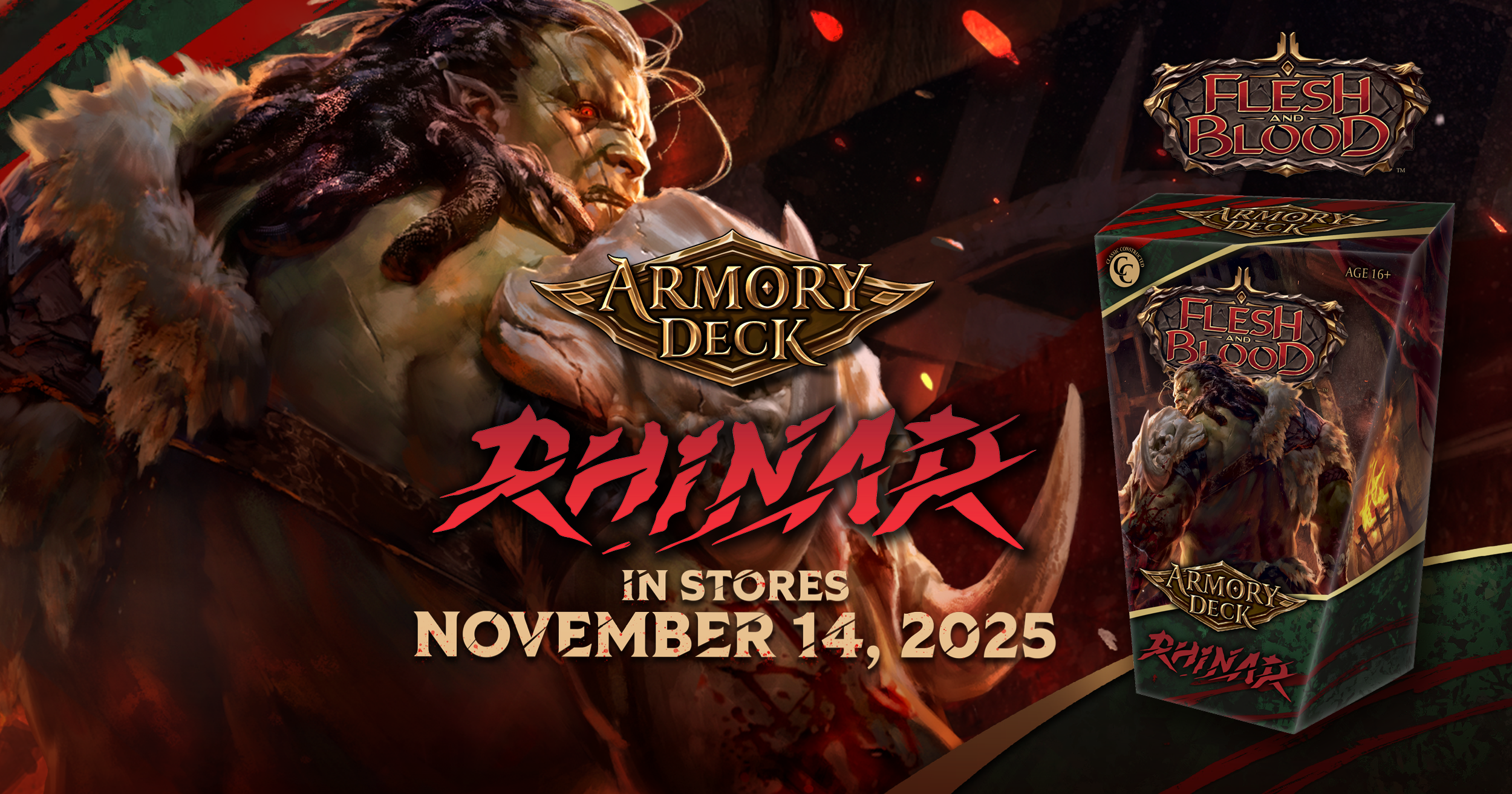 Armory Deck Rhinar and Super Slam – Legendary Games Distribution